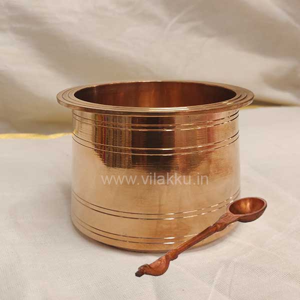 Copper Panchapathram with Udarani | Vilakku